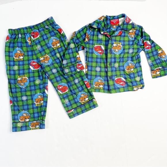 Disney | Pajamas | 525 Disney Pixar Cars Christmas Fleece Pajama Pants ...
